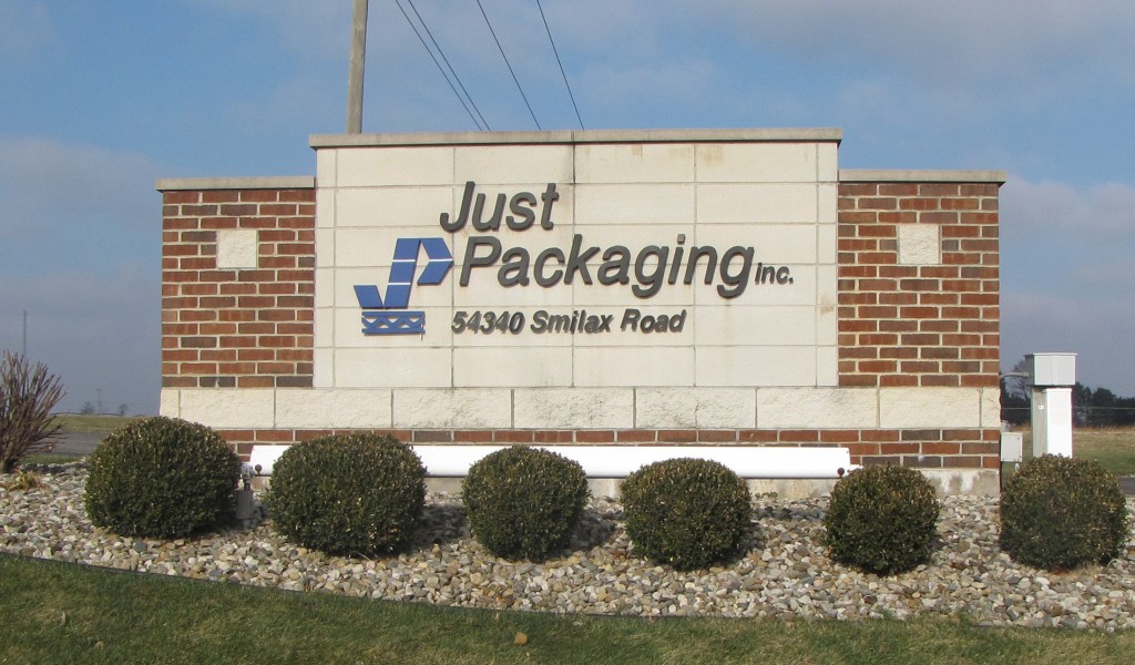 Sign - Just Packaging